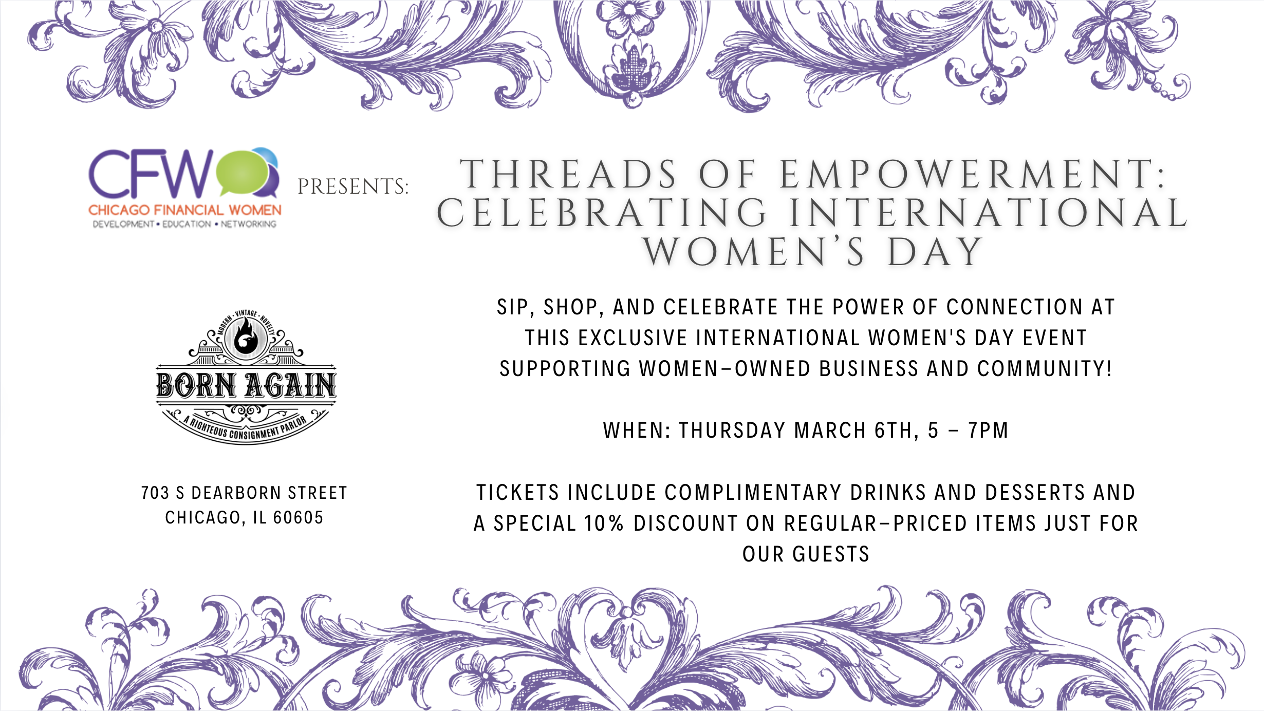 International Women’s Day 2025:Threads of Empowerment – Chicago ...